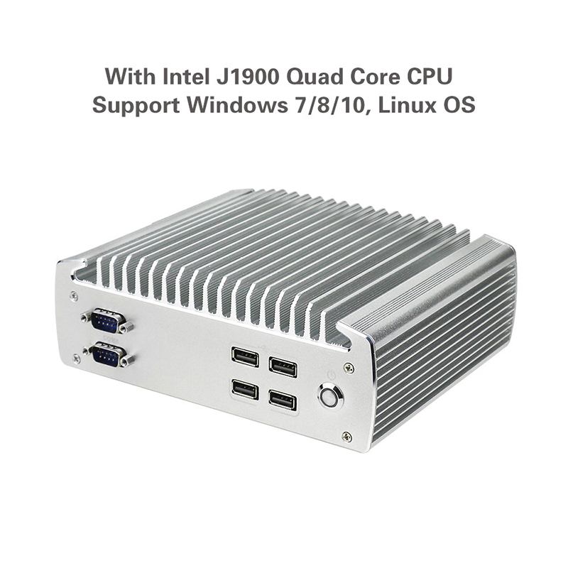 Indusrial PC IBOX-101 Plus Fanless All in One PC Aluminum Structure ...