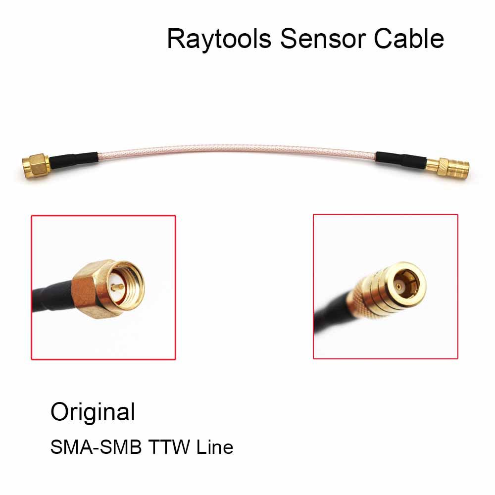 Original Raytools Sensor Cable Transformer Wire SMB-SMA TTW Line For Raytools Fiber Laser ...